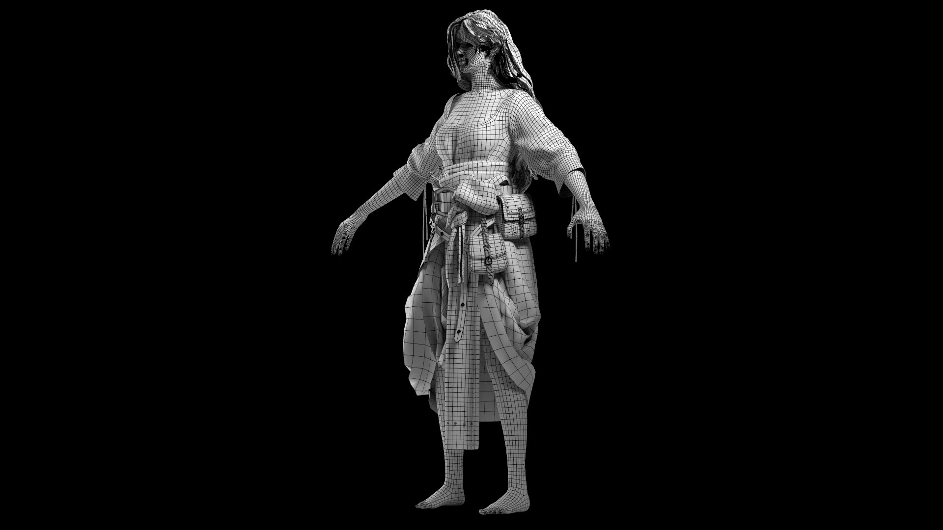 3D Merchant Realistic Female - TurboSquid 2146430