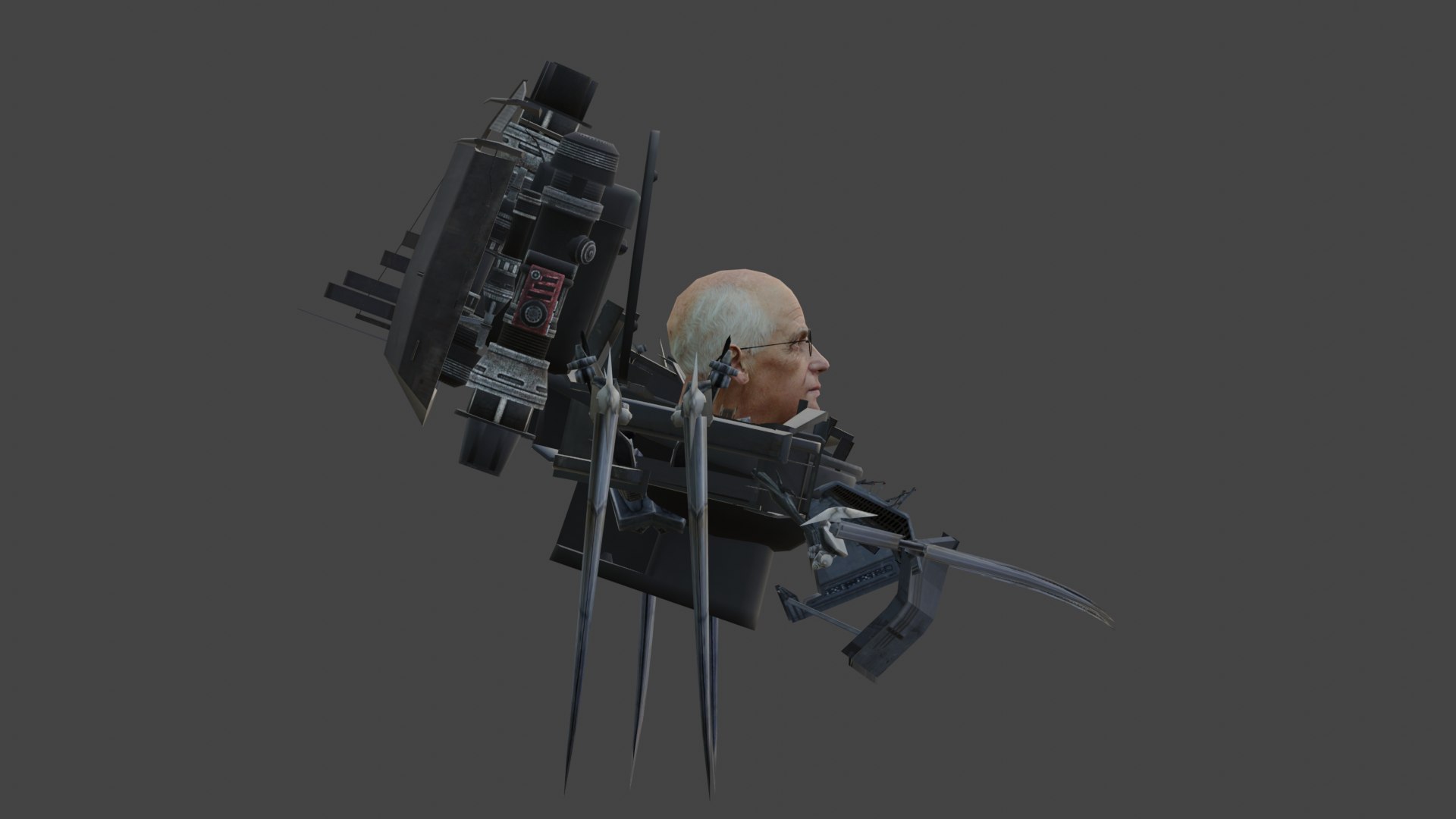 3D Model Scientist Toilet Upgraded - TurboSquid 2270556