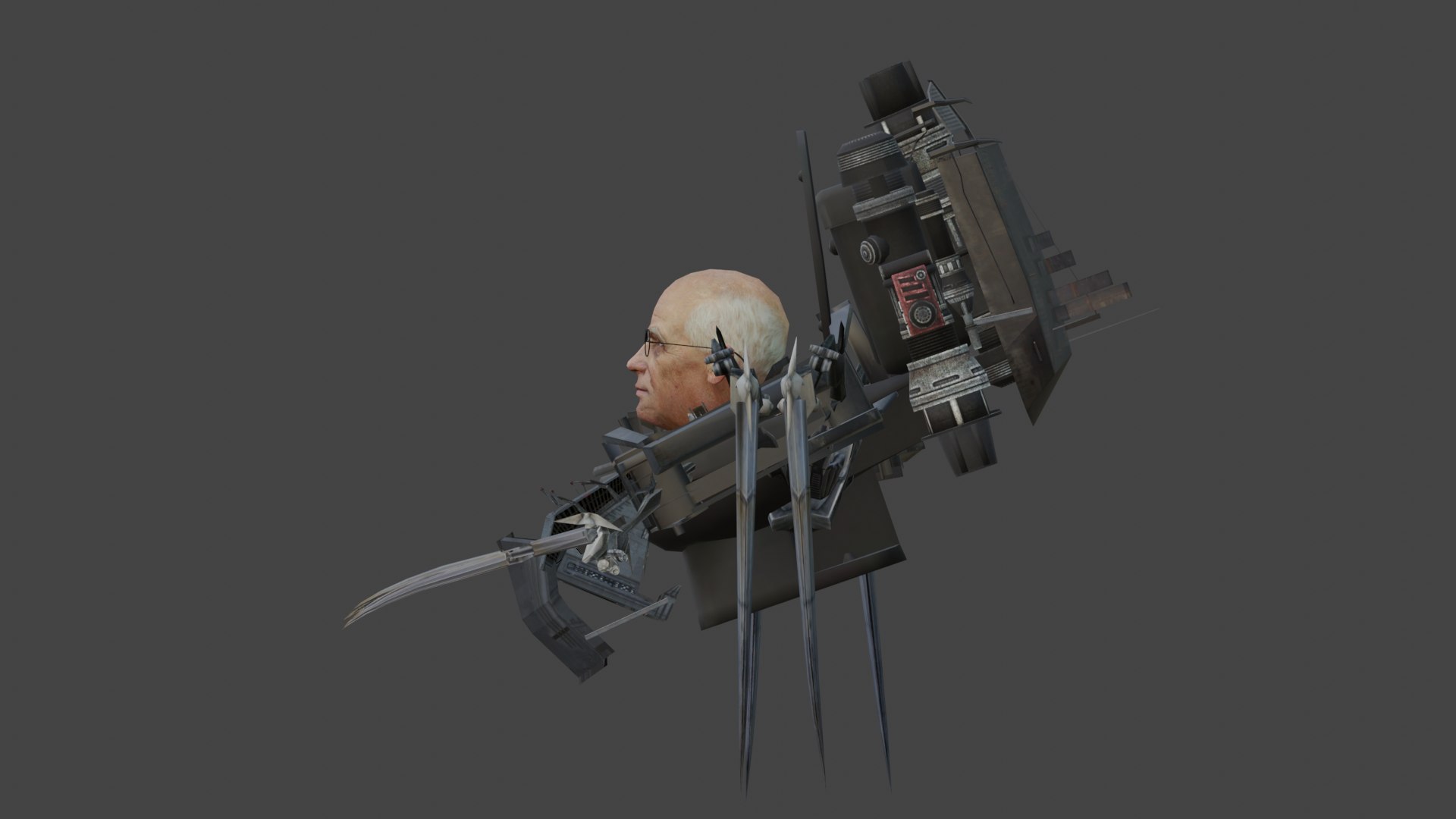 3D Model Scientist Toilet Upgraded - TurboSquid 2270556