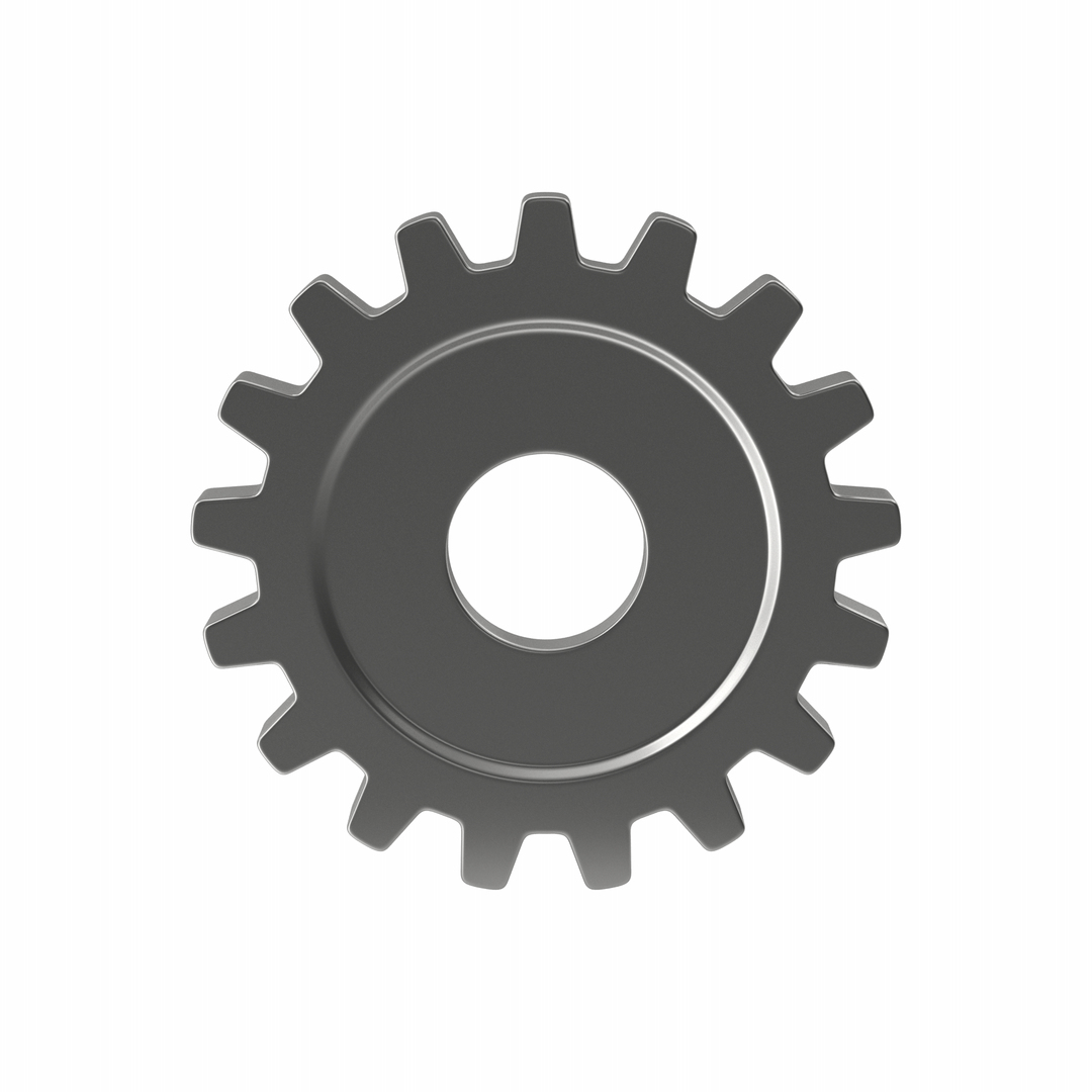 Silver Gear 3D - TurboSquid 1959103