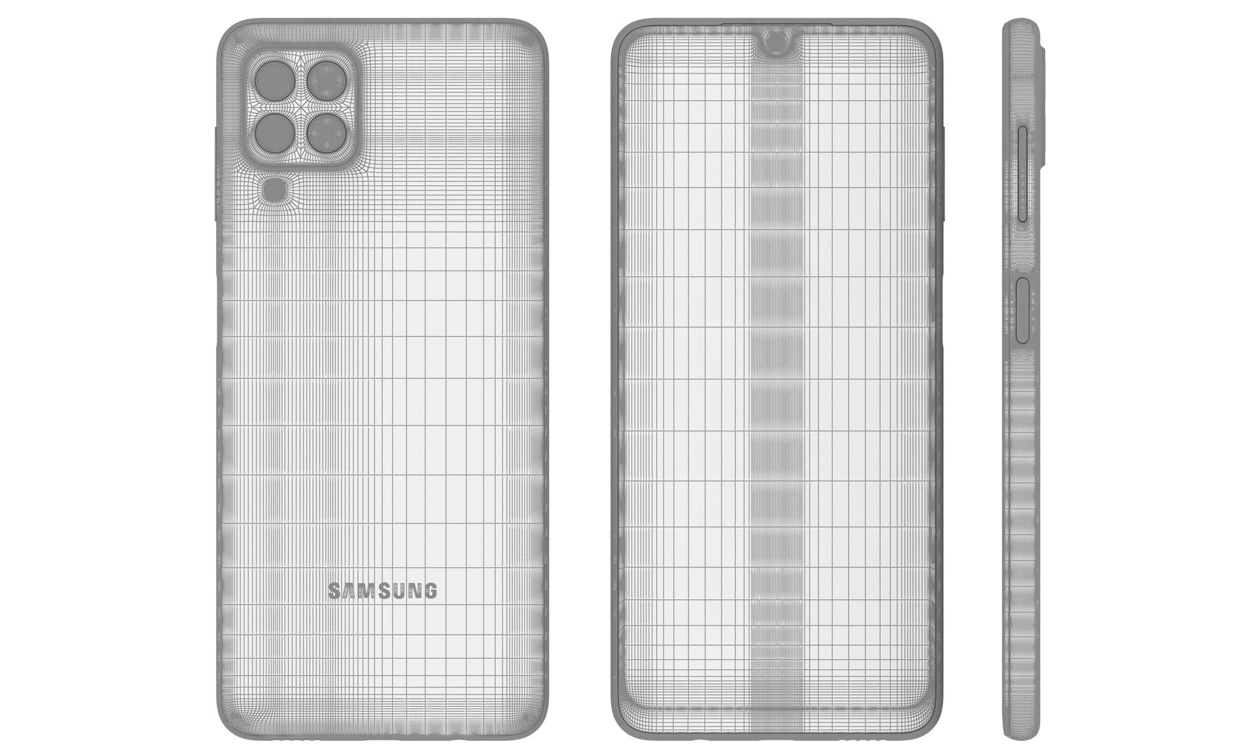 Samsung Galaxy A22 Black 3D model - TurboSquid 1750309