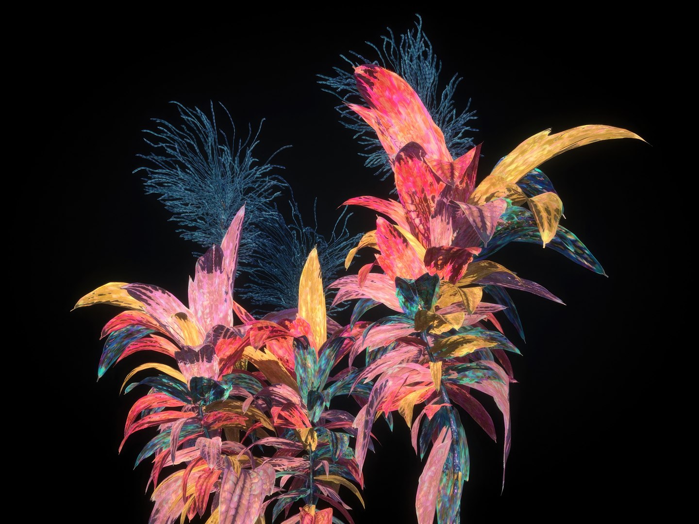 Pandora Flower 3D Model - TurboSquid 1510261
