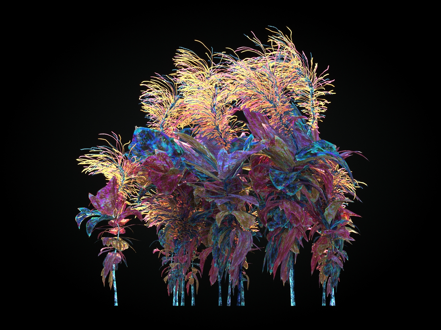Pandora Flower 3D Model - TurboSquid 1510261