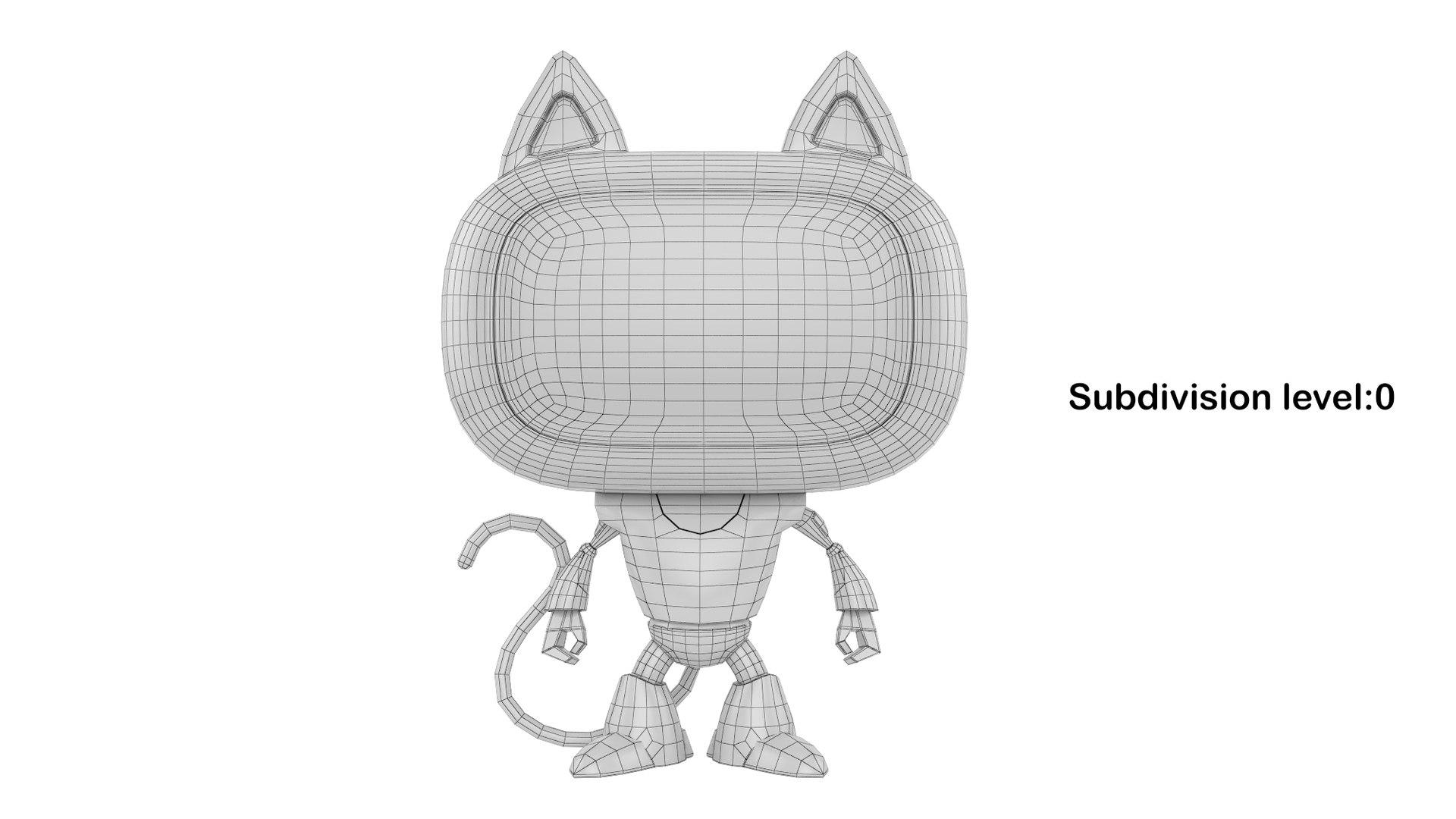 3D Robot Cat - TurboSquid 1657621