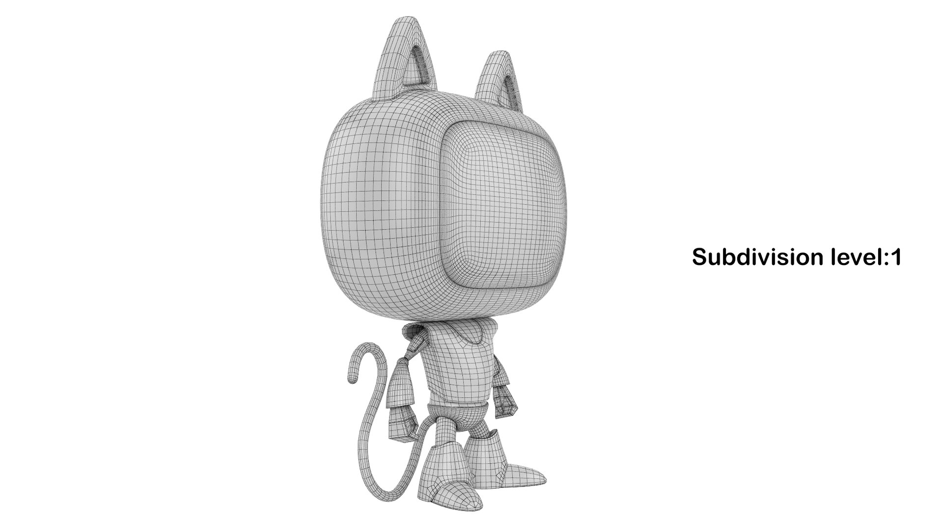 3D Robot Cat - TurboSquid 1657621