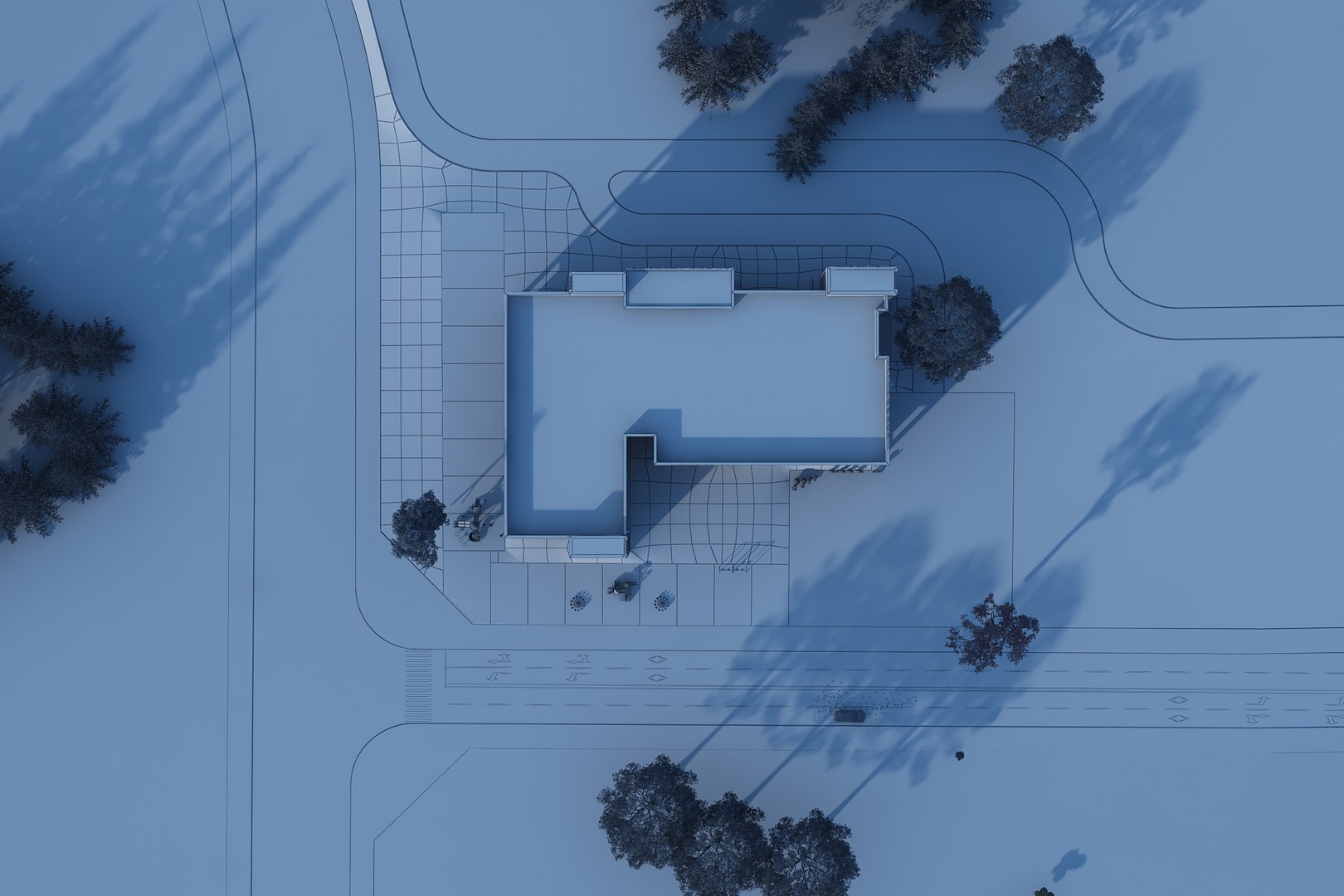 3D Classroom Building Model - TurboSquid 2124388