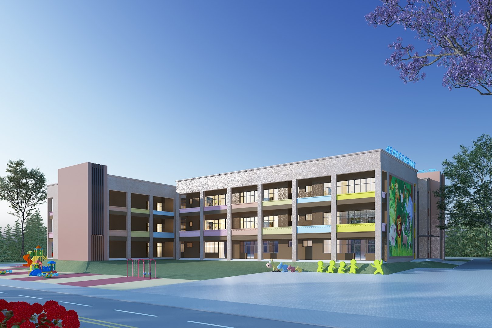 3D Classroom Building Model - TurboSquid 2124388