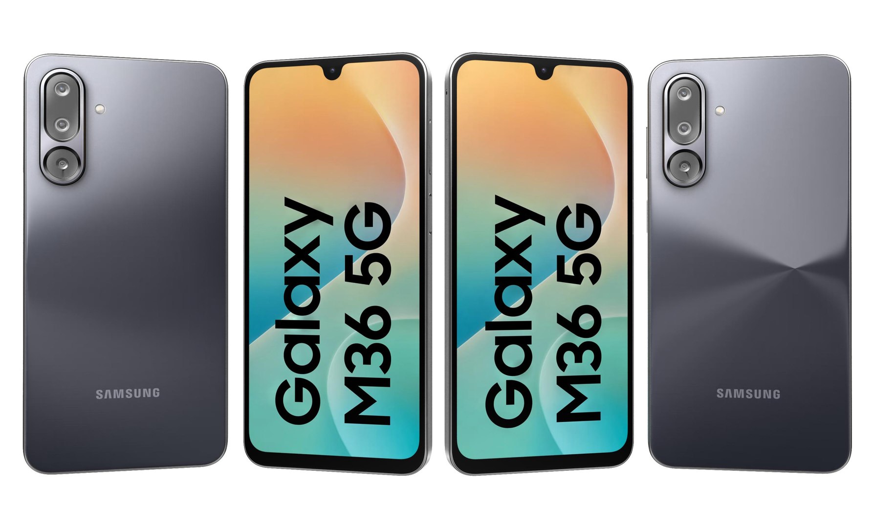 3D Samsung Galaxy M36 All Colors - TurboSquid 2431370