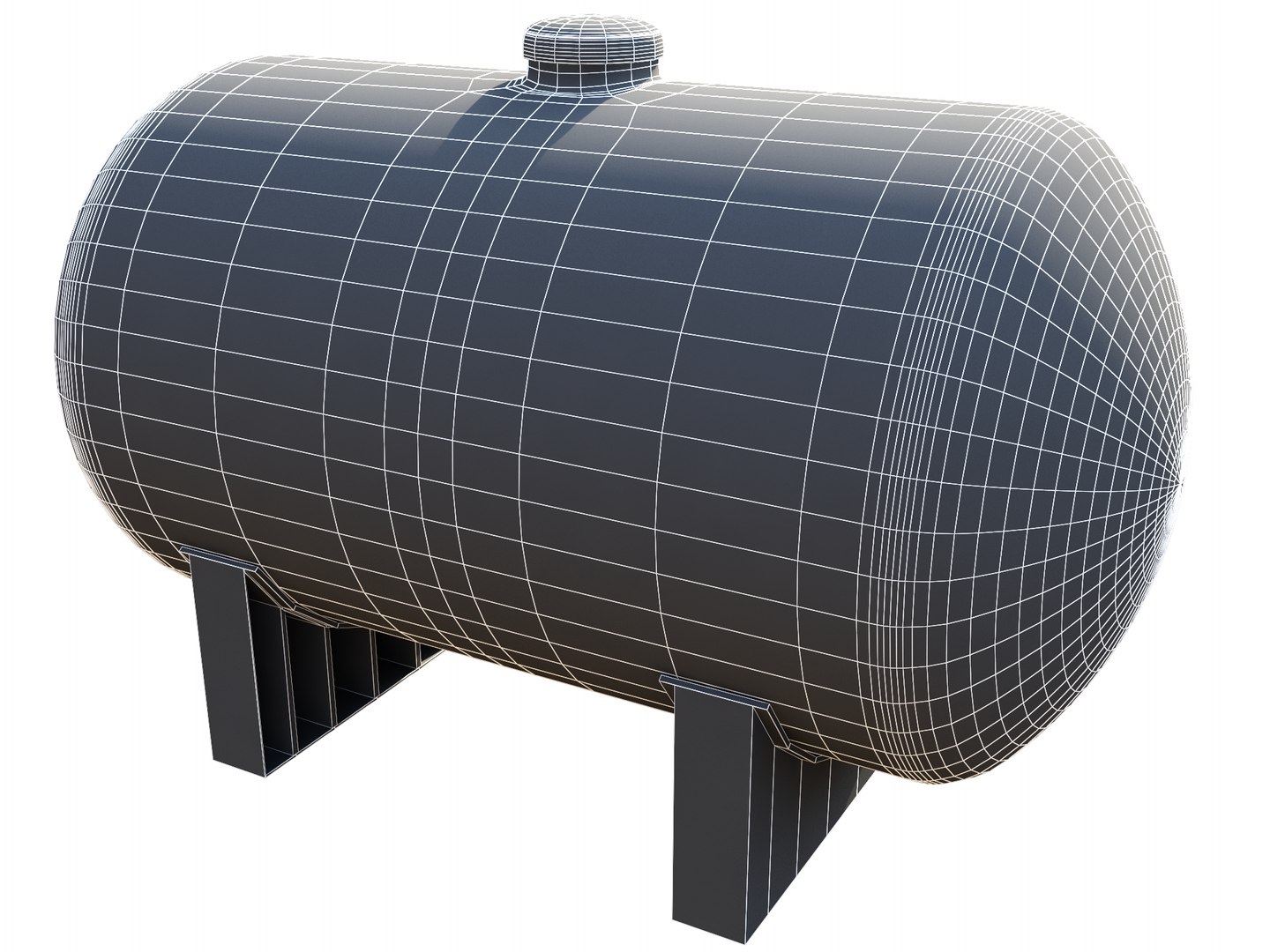 Oil Storage Tank 3D Model - TurboSquid 1732576