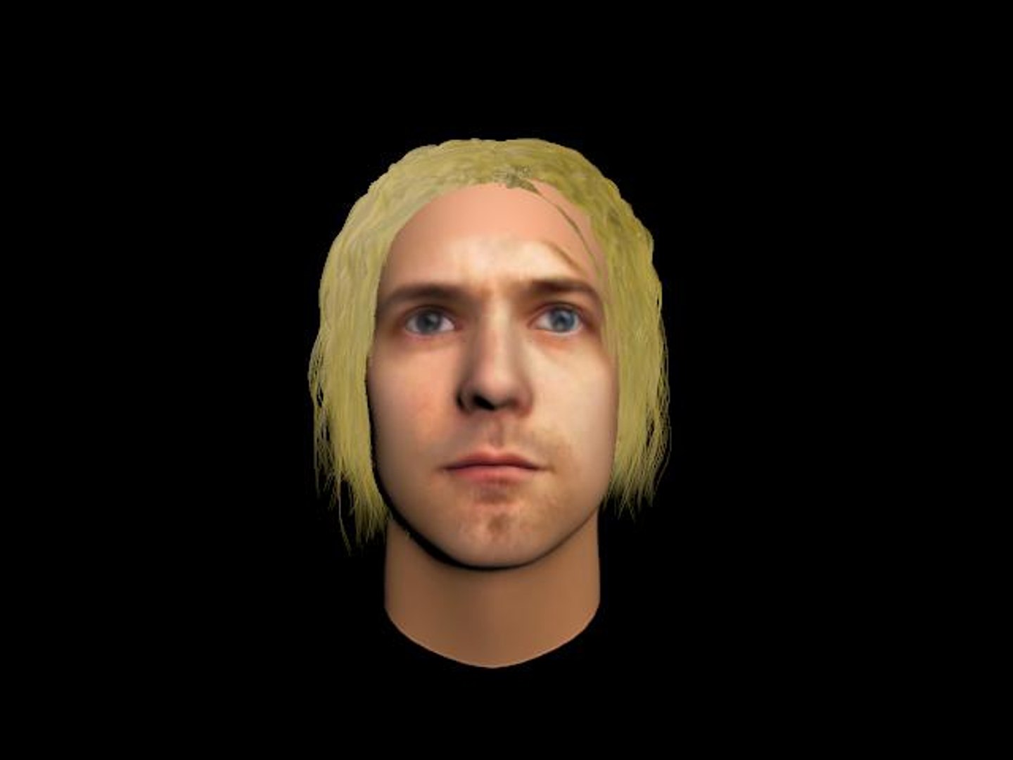 Free Kurt Cobain 3d Model