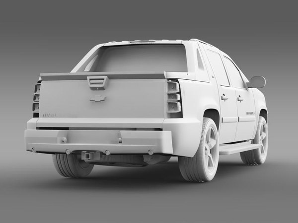3d chevrolet avalanche ltz