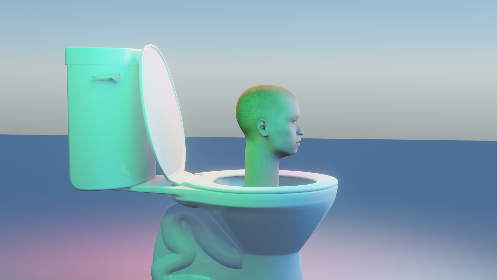 3D SKIBIDI BOP BOP YES YES TOILET RIGGED Model - TurboSquid 2073949