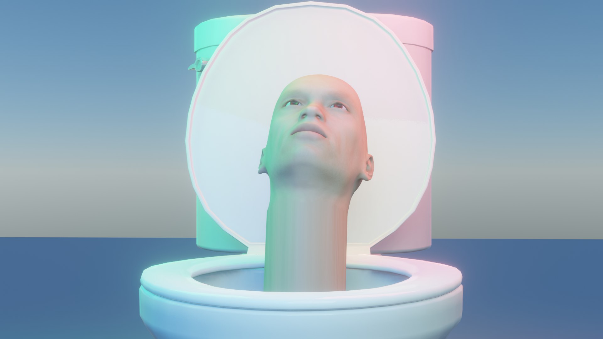 3D SKIBIDI BOP BOP YES YES TOILET RIGGED Model - TurboSquid 2073949