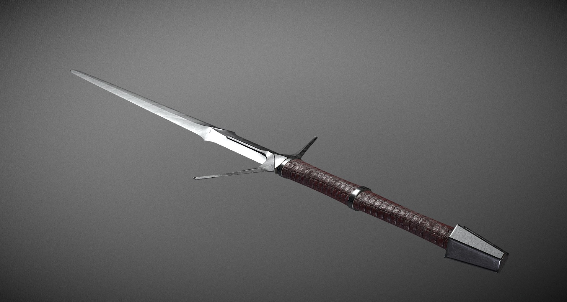 3D model ready witcher sword pbr - TurboSquid 1365878