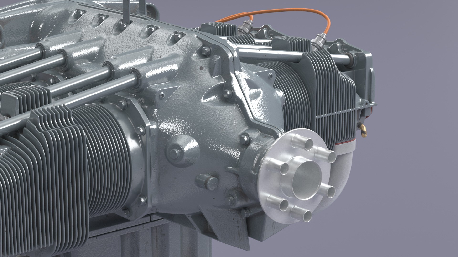 Lycoming O 320 Piston Aero Engine New 3D - TurboSquid 1987011