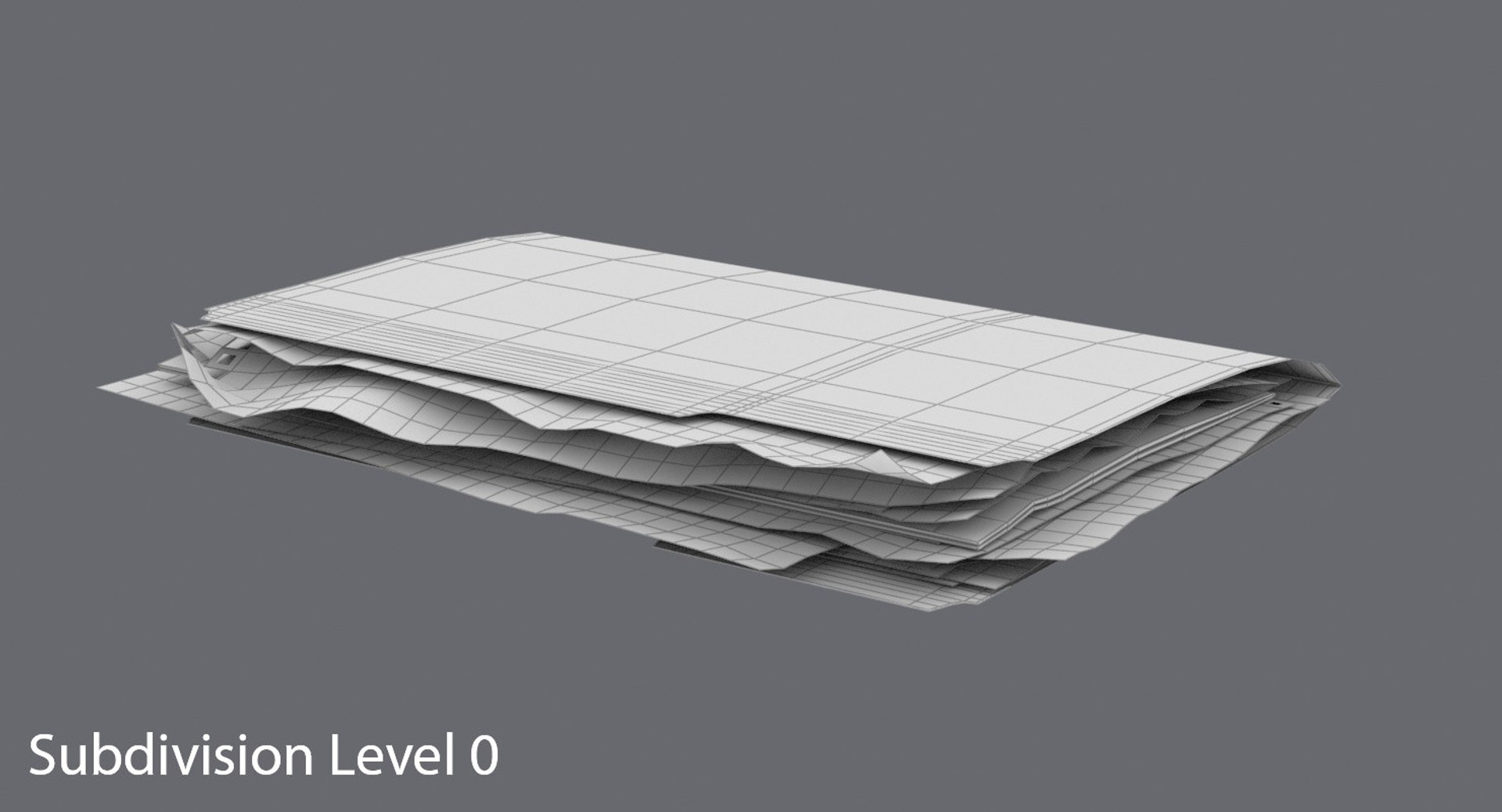 3d Stuffed File Folder Model