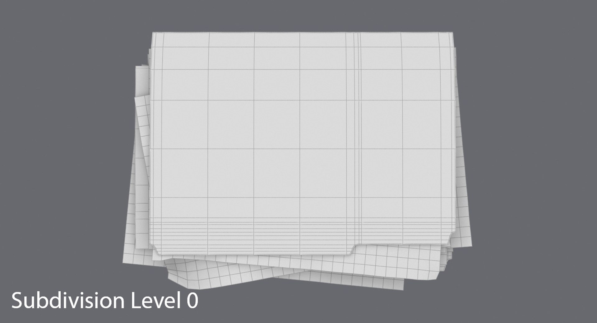 3d Stuffed File Folder Model