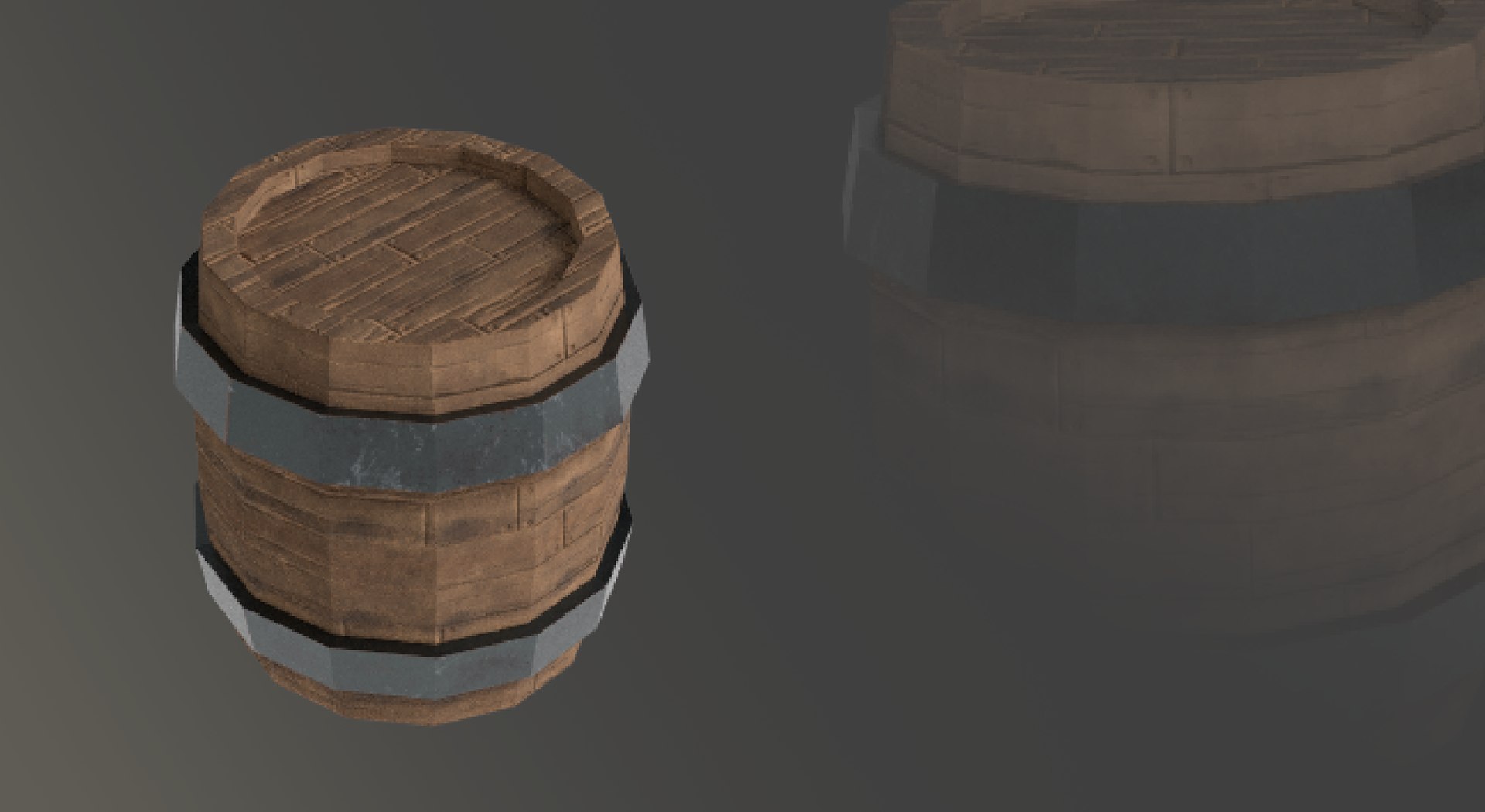 3D Model Stylized Barrel - TurboSquid 1994826