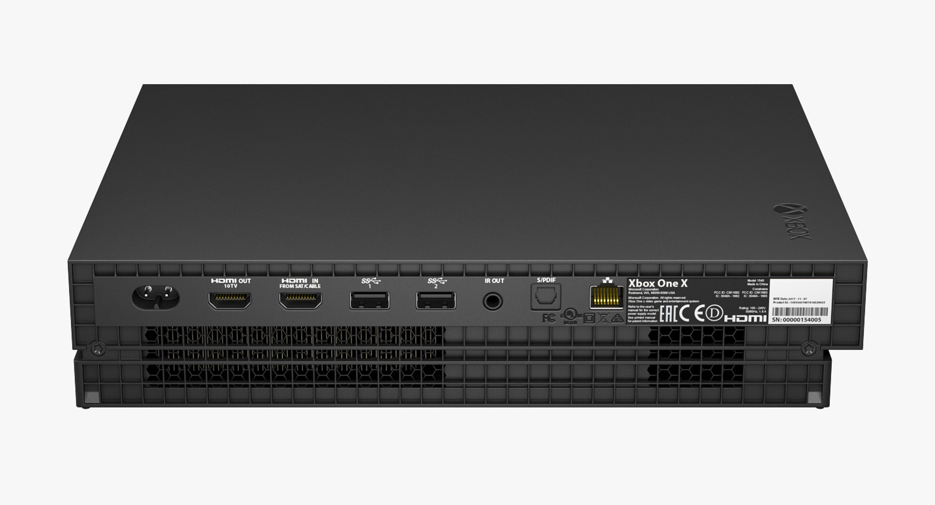 3D Microsoft Xbox X - TurboSquid 1208086