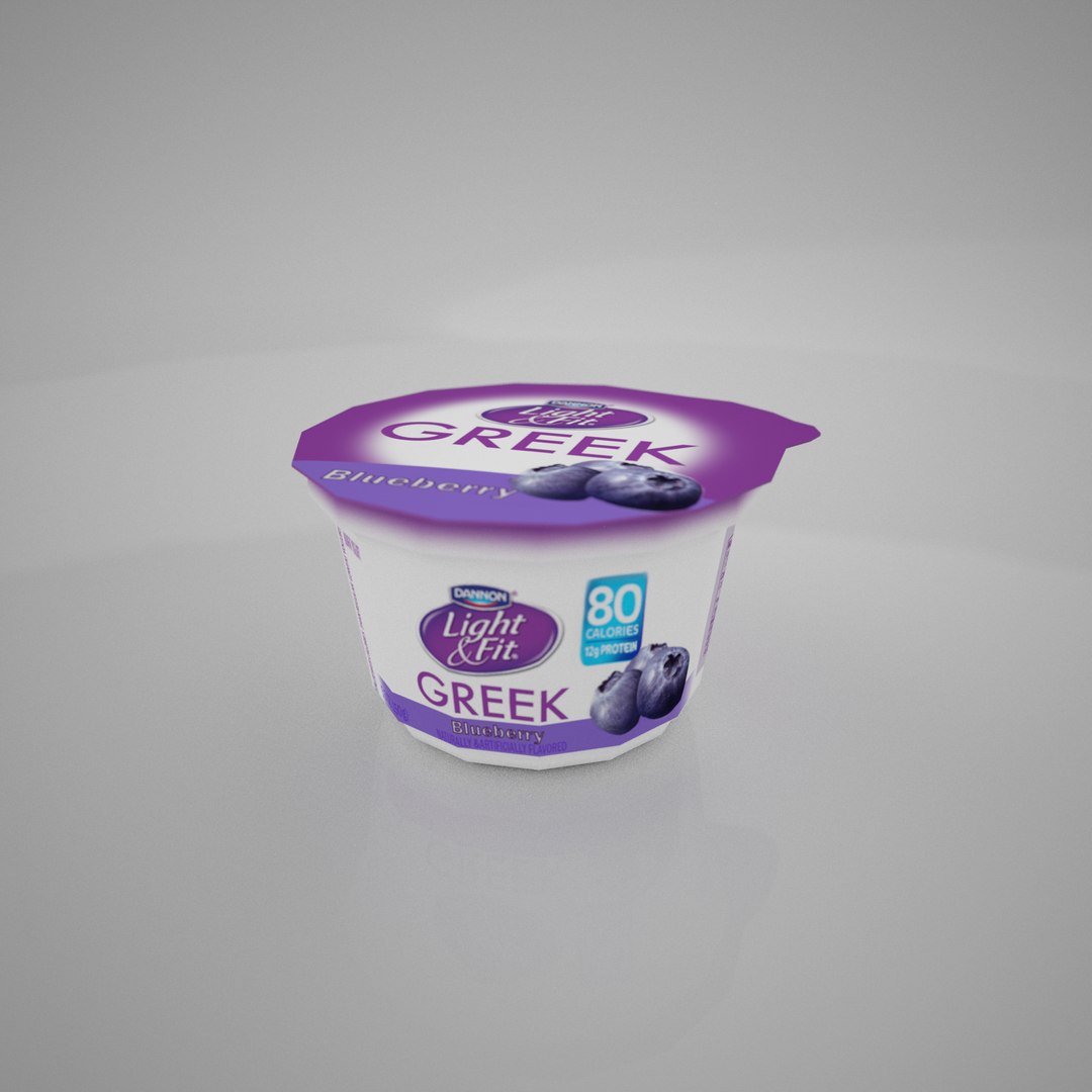 3D Kitchen Yogurt Model - TurboSquid 1409961