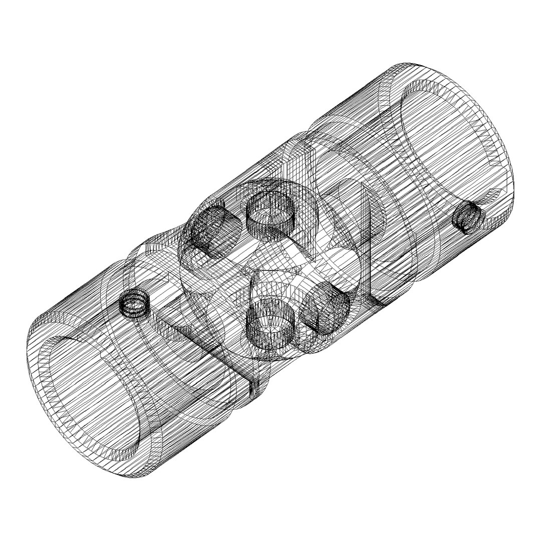 Universal Joint 3d Model