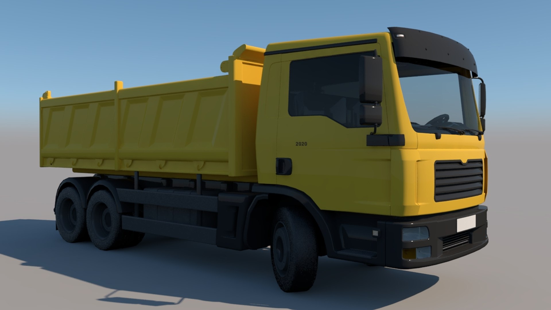 3D Rigged Lorry Truck Model - TurboSquid 1505744