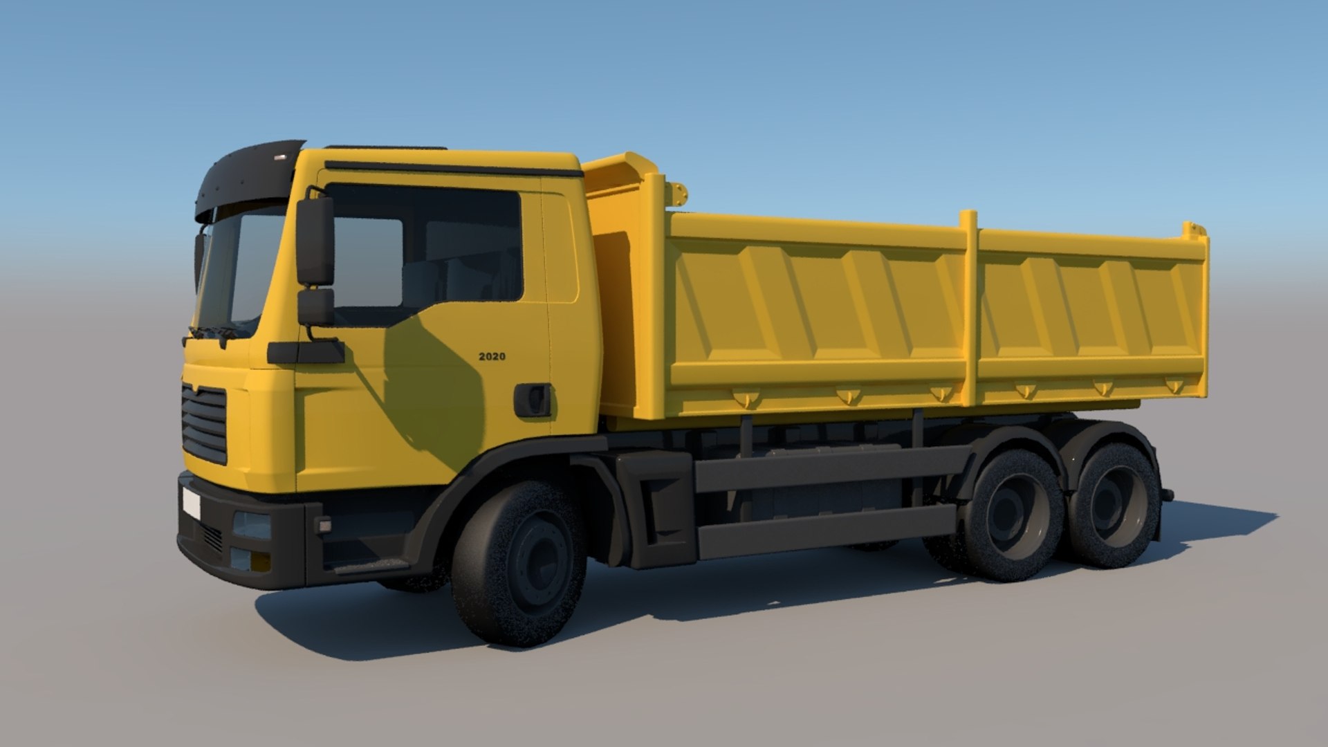 3D Rigged Lorry Truck Model - TurboSquid 1505744