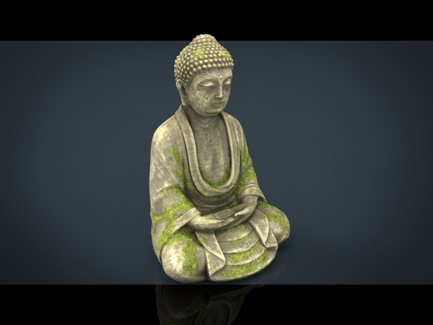 3D Ancient Buddha Model - TurboSquid 1283405