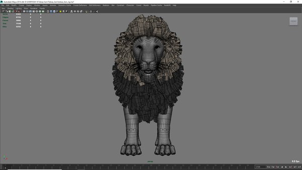 Free tobias lion rig 3D - TurboSquid 1415806