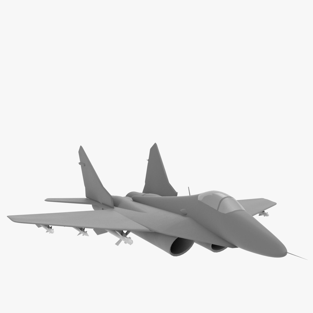 mig-29 fulcrum mig 29 3d model