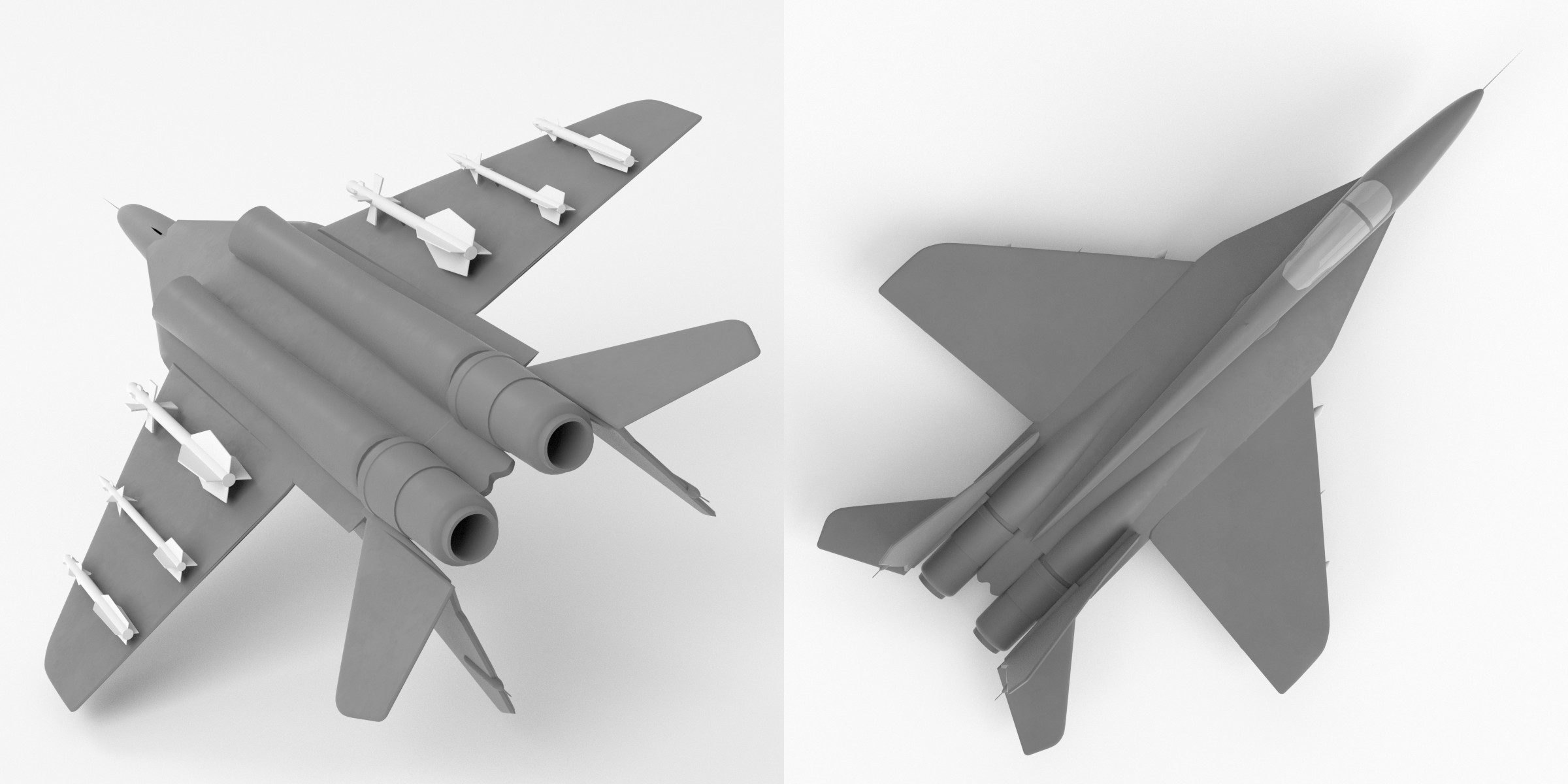 mig-29 fulcrum mig 29 3d model