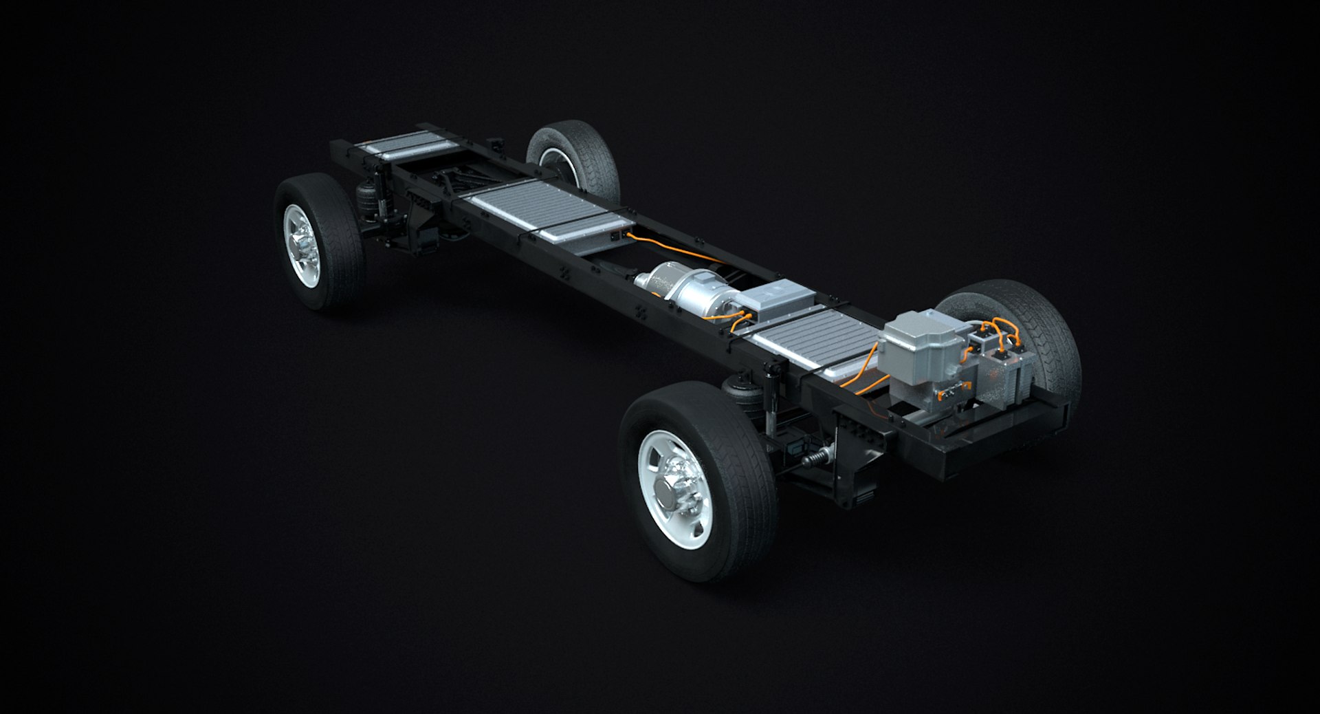 Electric Chassis Car 3D Model - TurboSquid 1503209