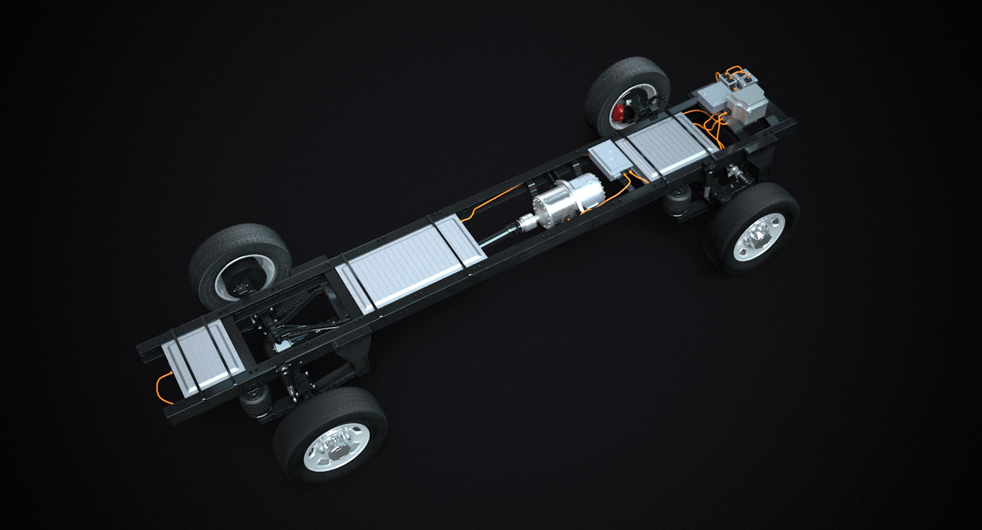 Electric Chassis Car 3D Model - TurboSquid 1503209