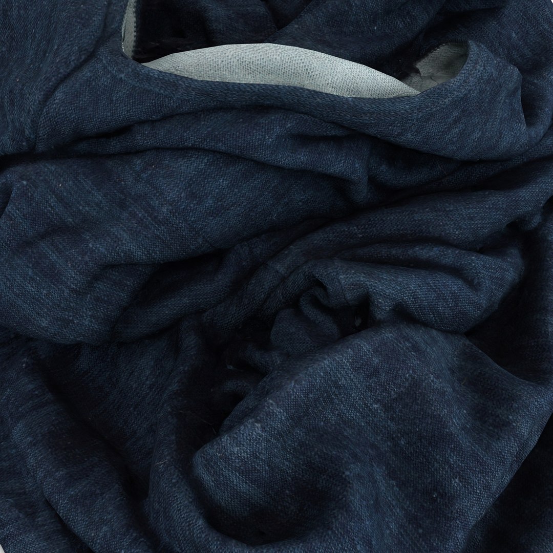 crumpled sweater 3d max