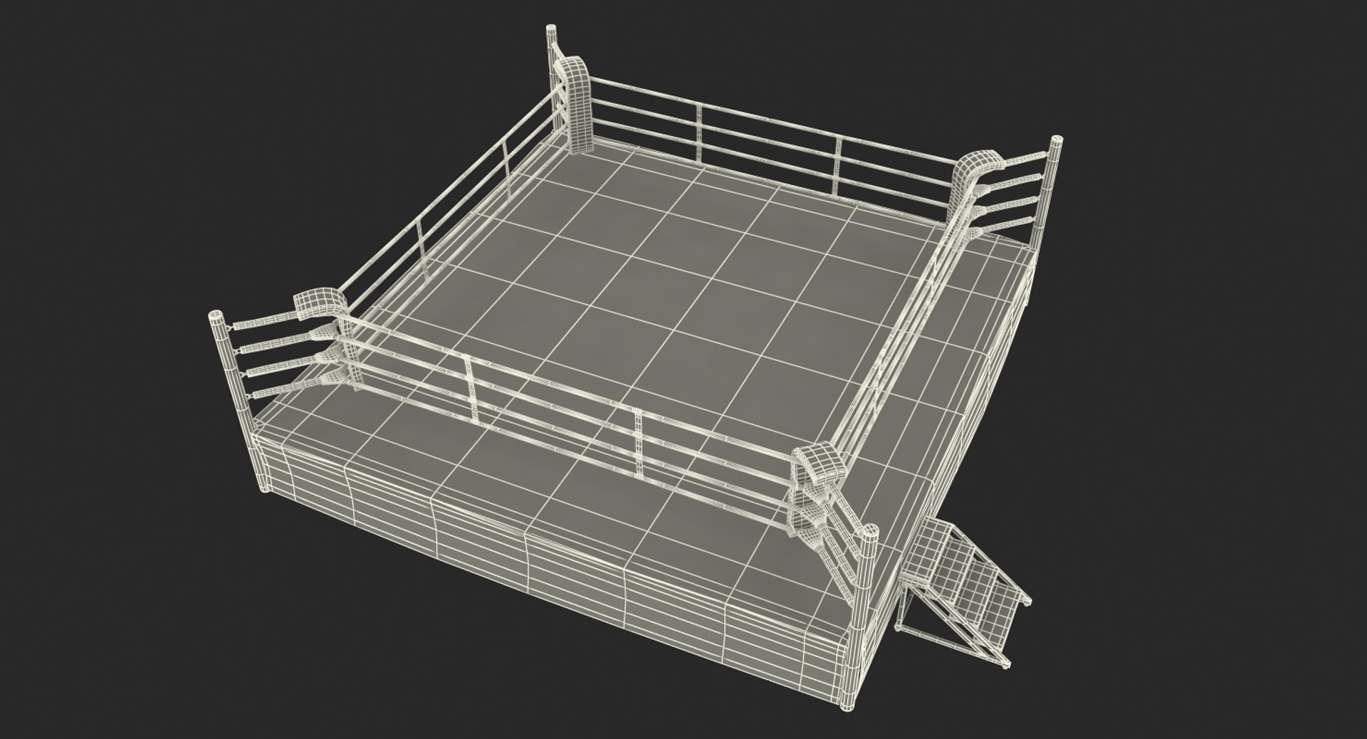 Boxing ring 3D - TurboSquid 1241983