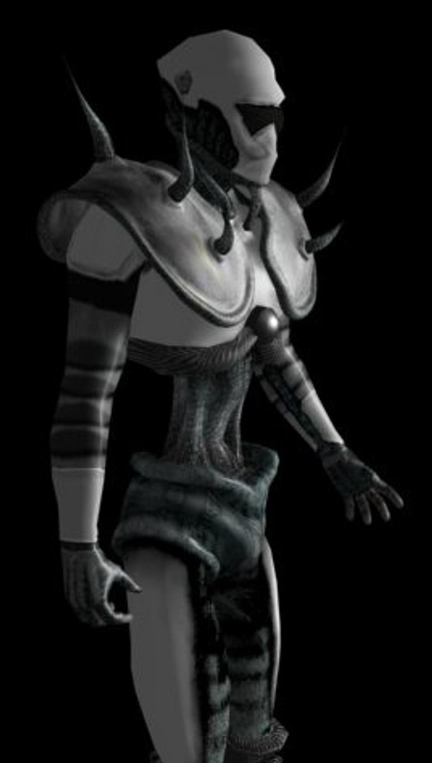 3d model alien soldier