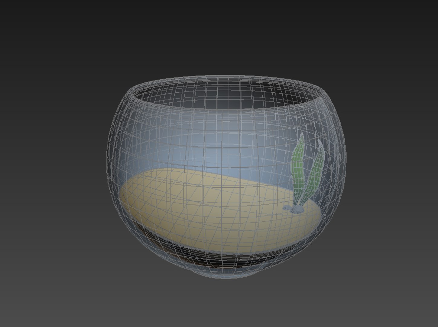 Fish Bowl 3D - TurboSquid 1460721