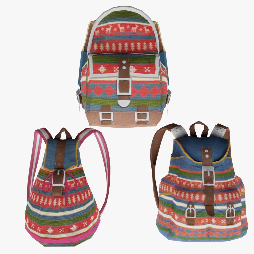 Bag 3x Winter Warmth backpack model - TurboSquid 1816274