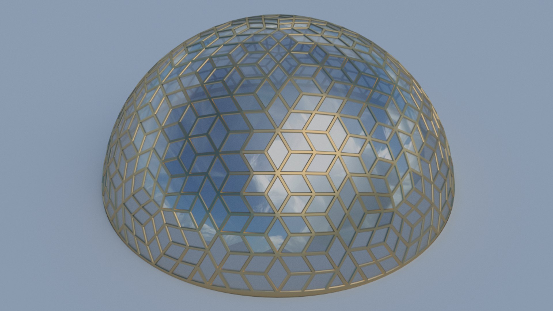 Dome Diamond Obj