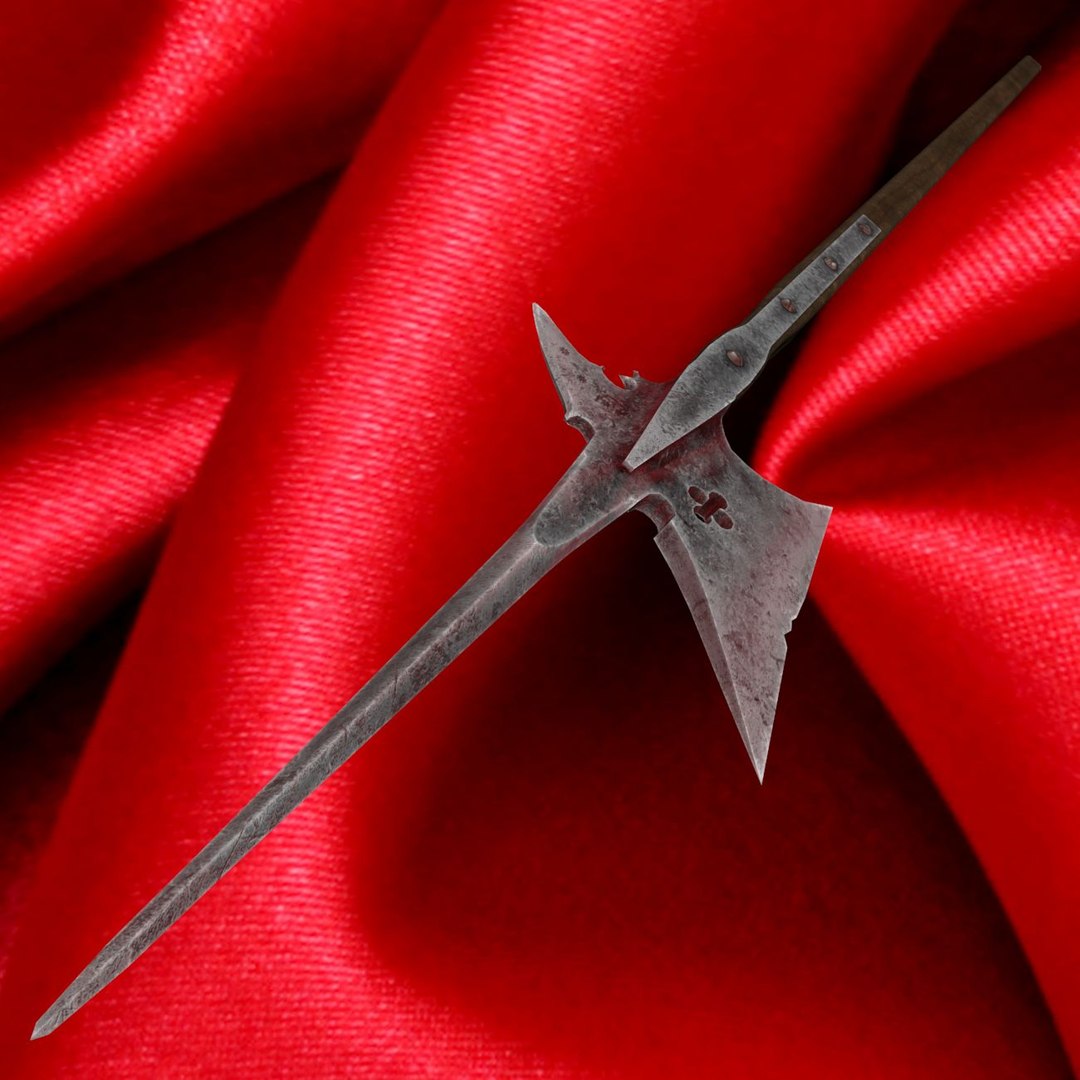 3d Model Swiss Halberd