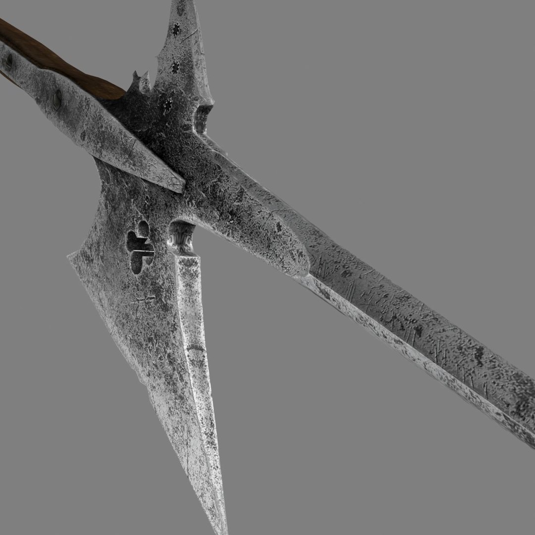 3d Model Swiss Halberd