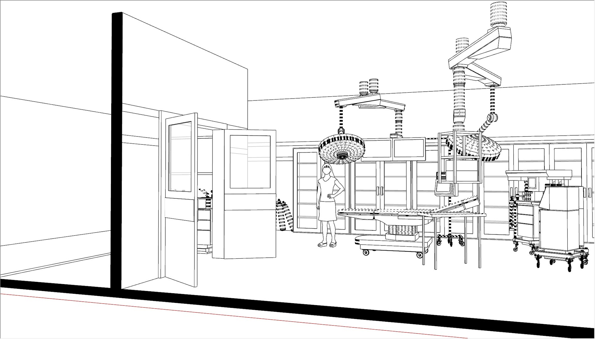 3D Mobile Hospital And Operating Room And Examination Room Model ...