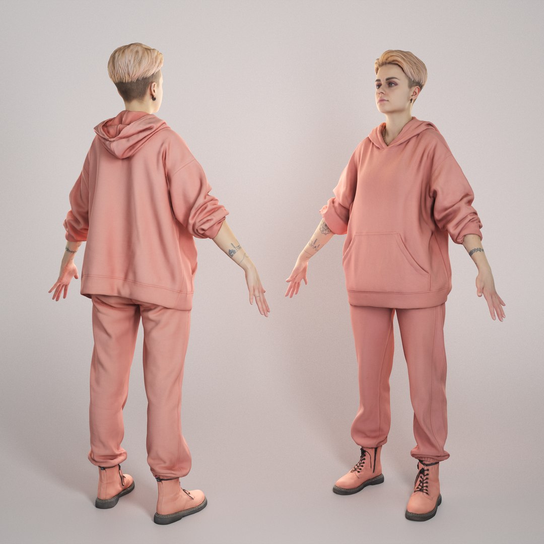 Young Woman In Tracksuit Ready For Animation 302 3D Model - TurboSquid ...