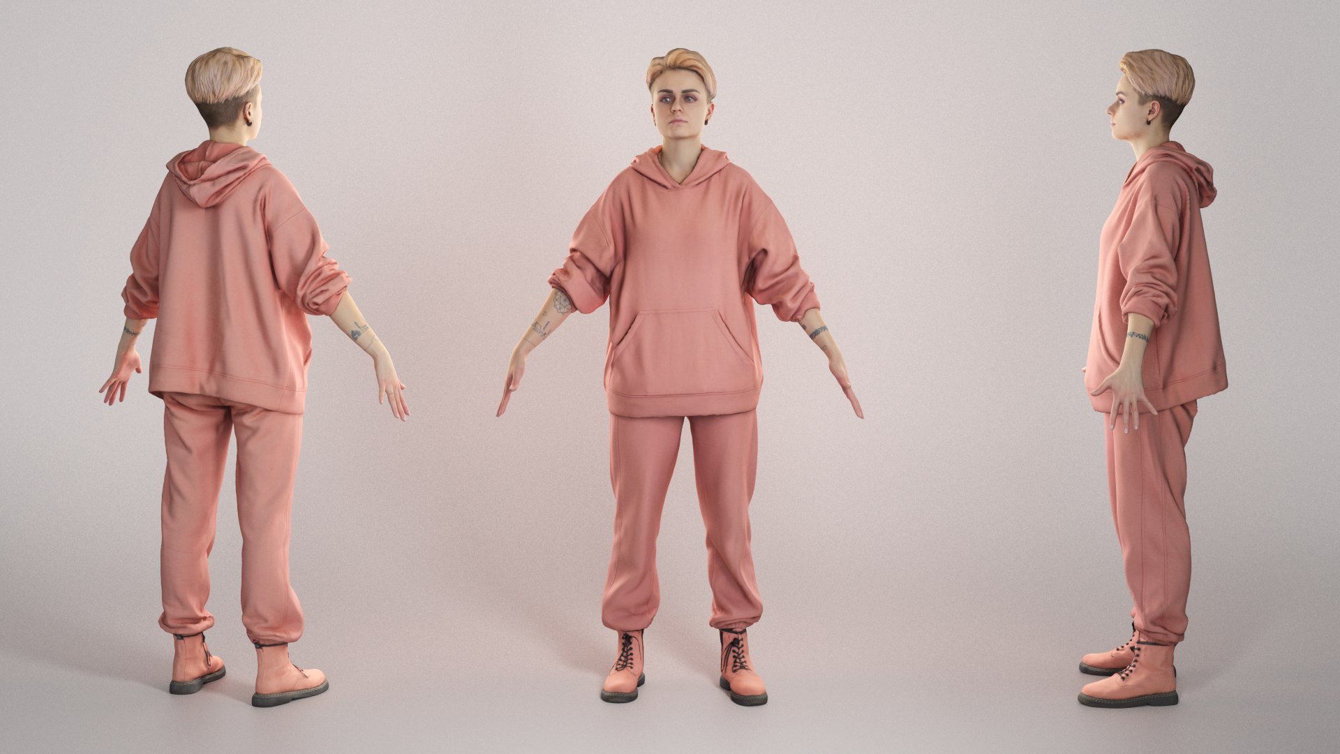 Young Woman In Tracksuit Ready For Animation 302 3D Model - TurboSquid ...
