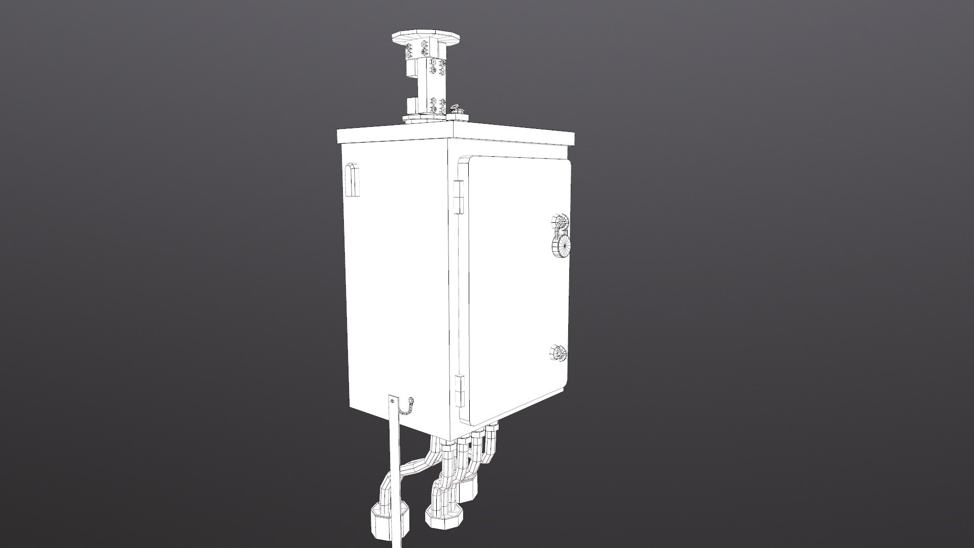 3D Electric Panel Model - TurboSquid 2295066