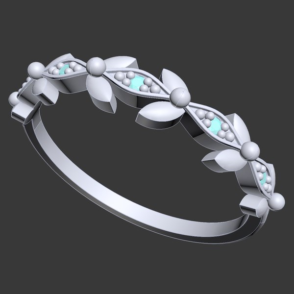Bezel trefoil 3D model - TurboSquid 1349133