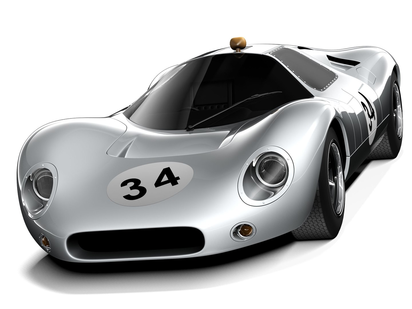 Ford P68 GT 1986 Race Car 3D Model - TurboSquid 2224208