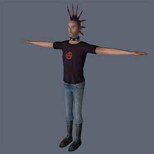 Punk 3D Models for Download | TurboSquid