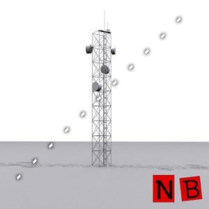 Telecommunication Tower 3D Models for Download | TurboSquid