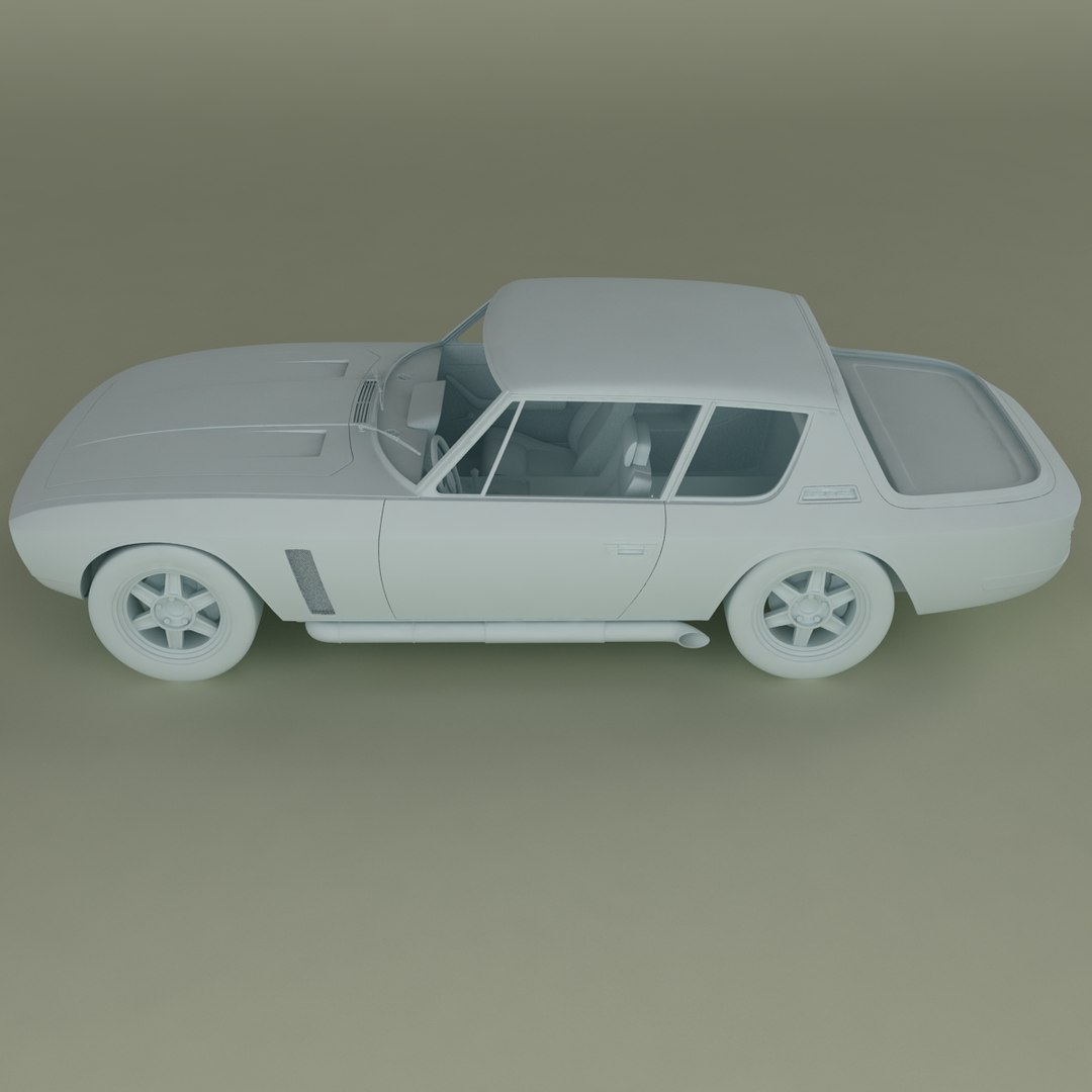 3ds max 1973 jensen interceptor fast